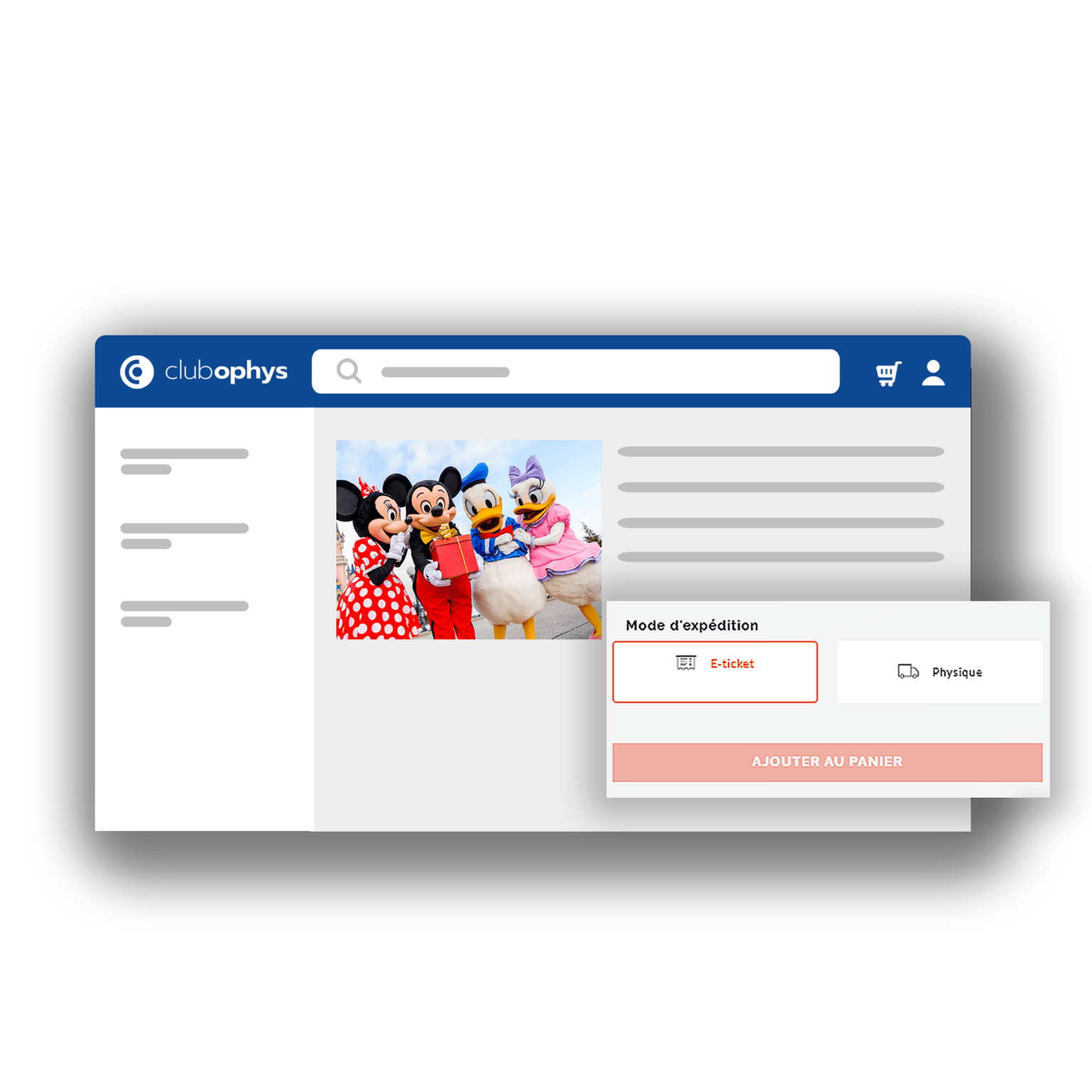 Utiliser son e-billet • Club Ophys